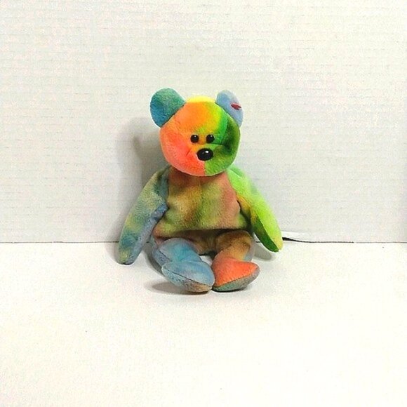 Ty | Toys | Rare Ty Beanie Baby Garcia 993 With Pvc Pellets Bear | Poshmark